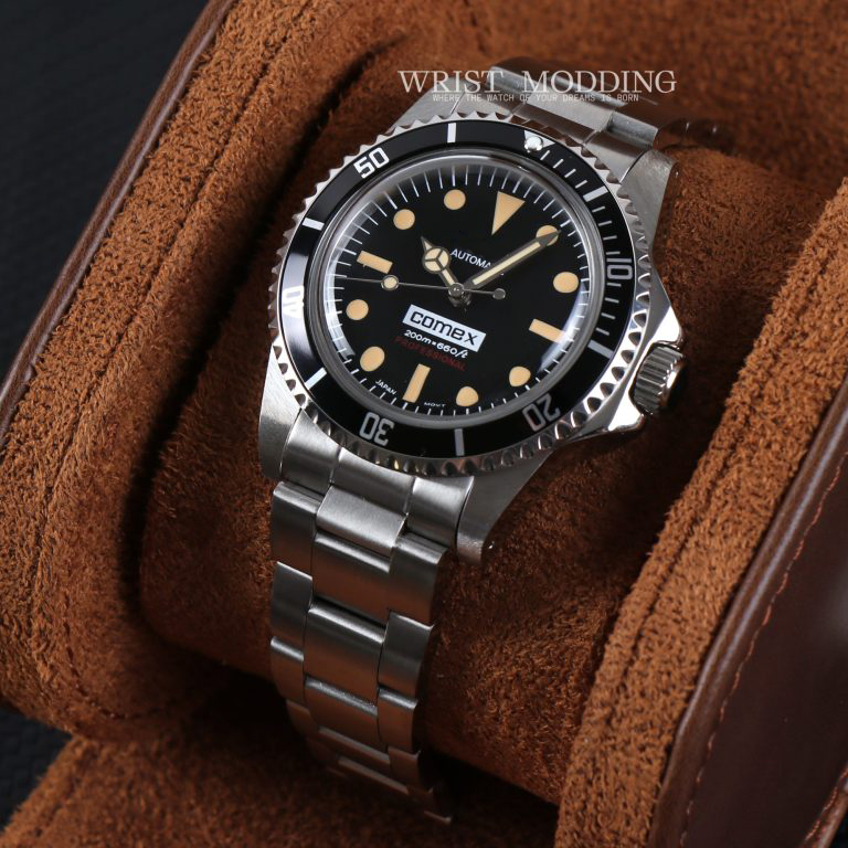 Seiko Milusb MOD Comex - Wristmodding